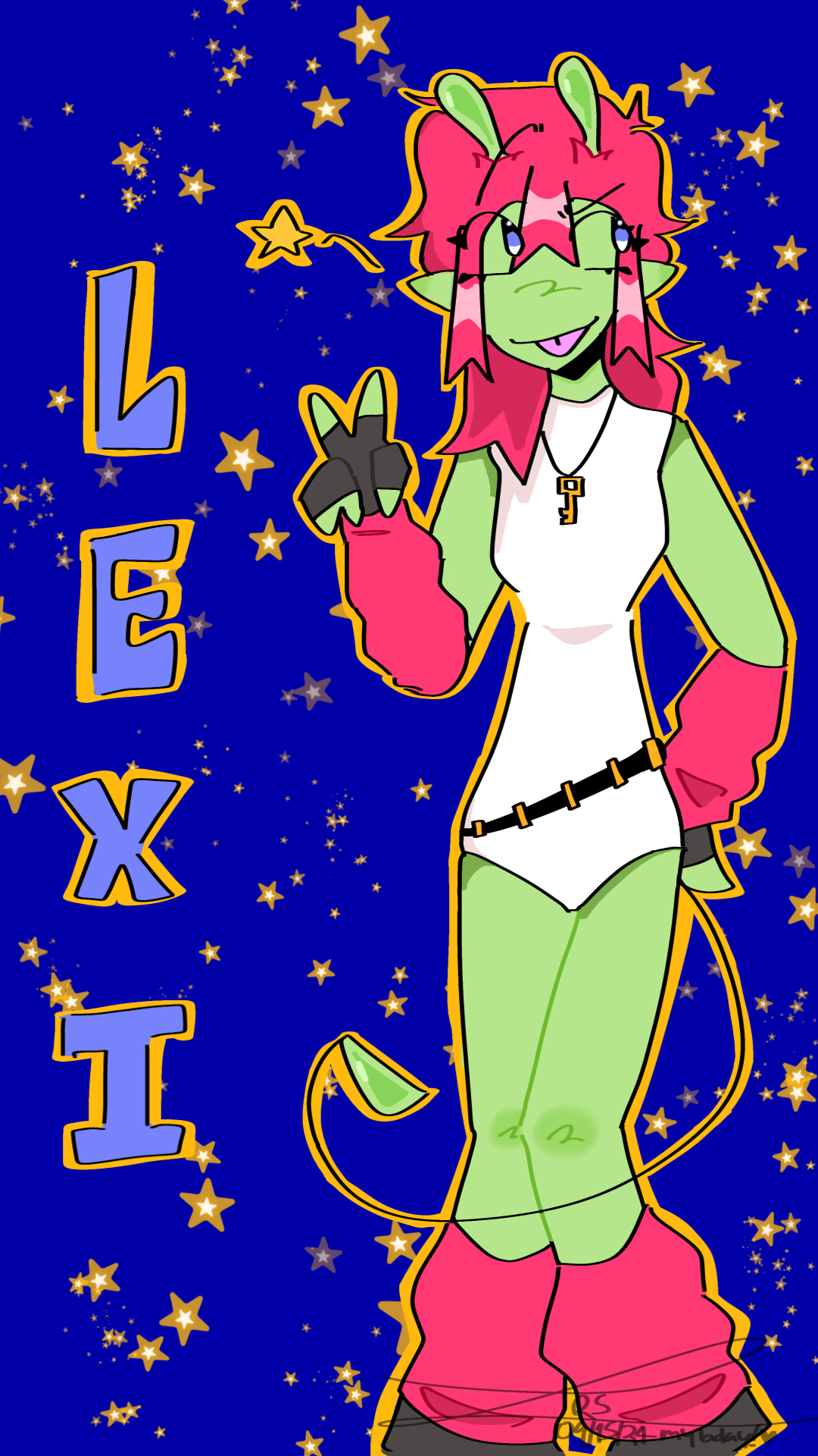 redraw of lexi!!!💫🌠 - ibisPaint