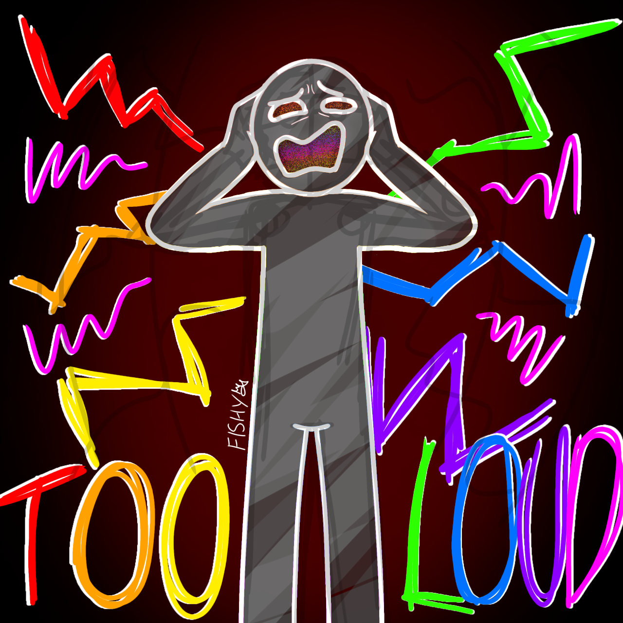 Too loud! - ibisPaint