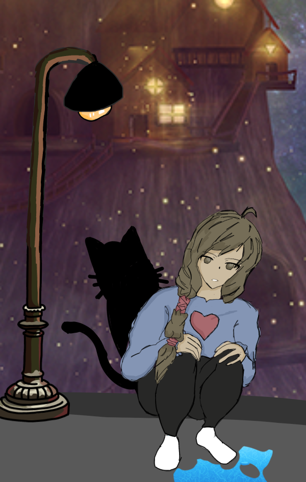 Her spirit animal - ibisPaint