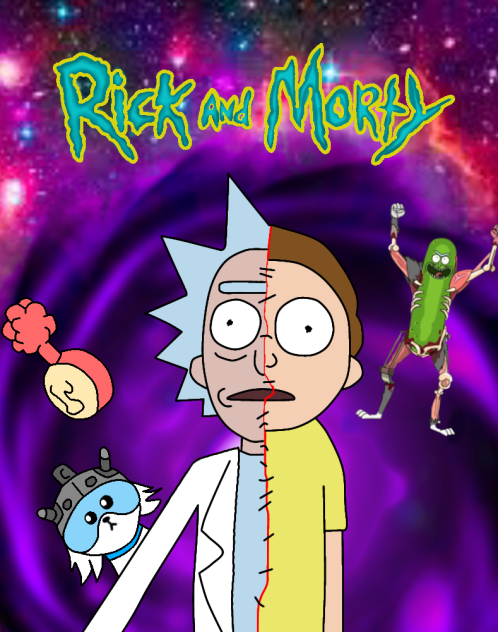 rick and morty fan art - ibisPaint