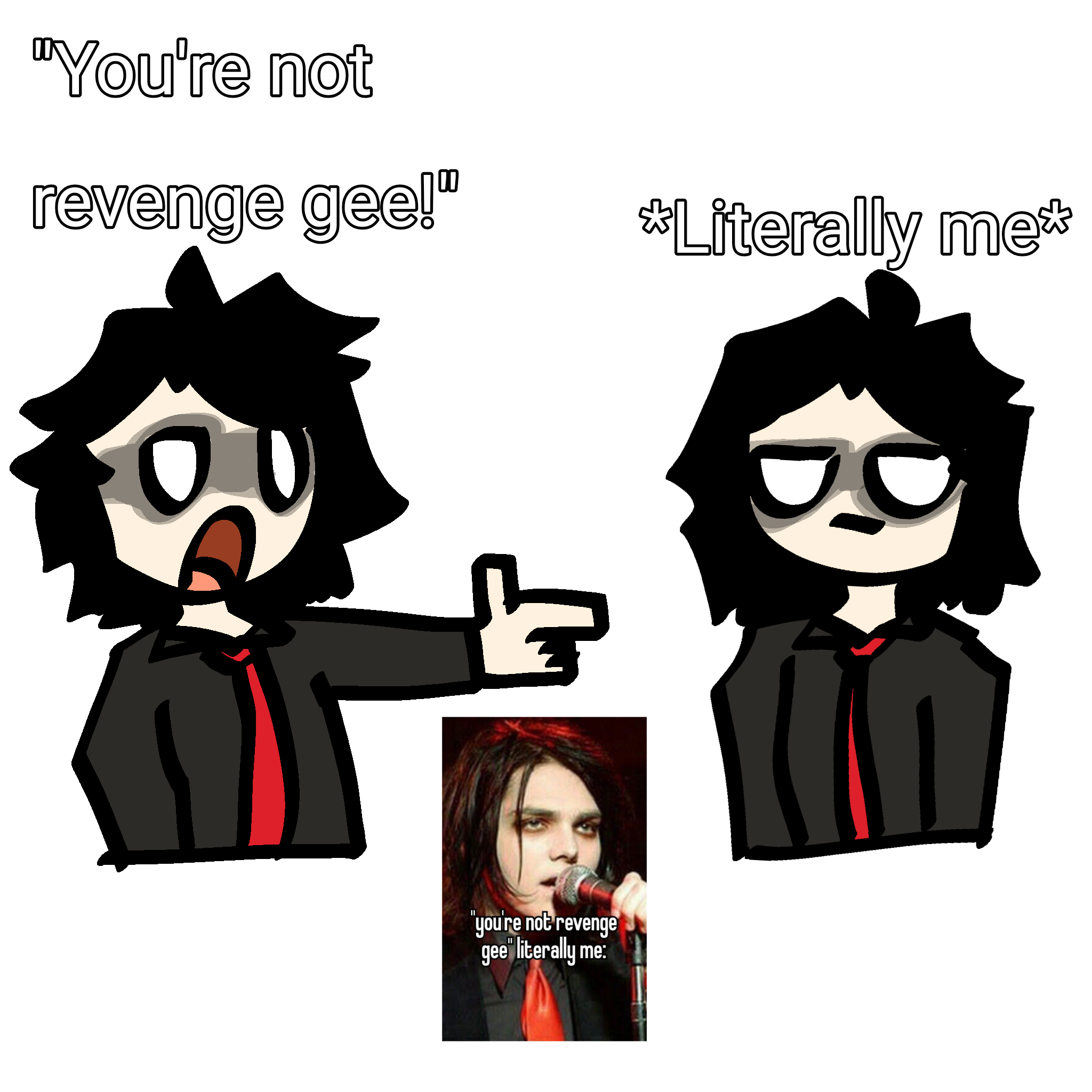you're not revenge gee - ibisPaint