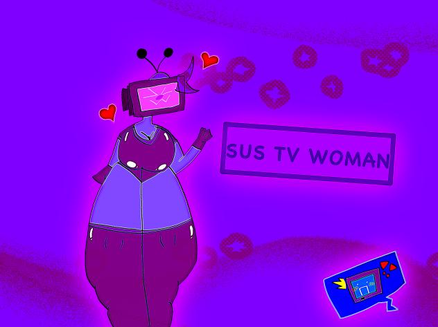 Sus tv woman baka - ibisPaint
