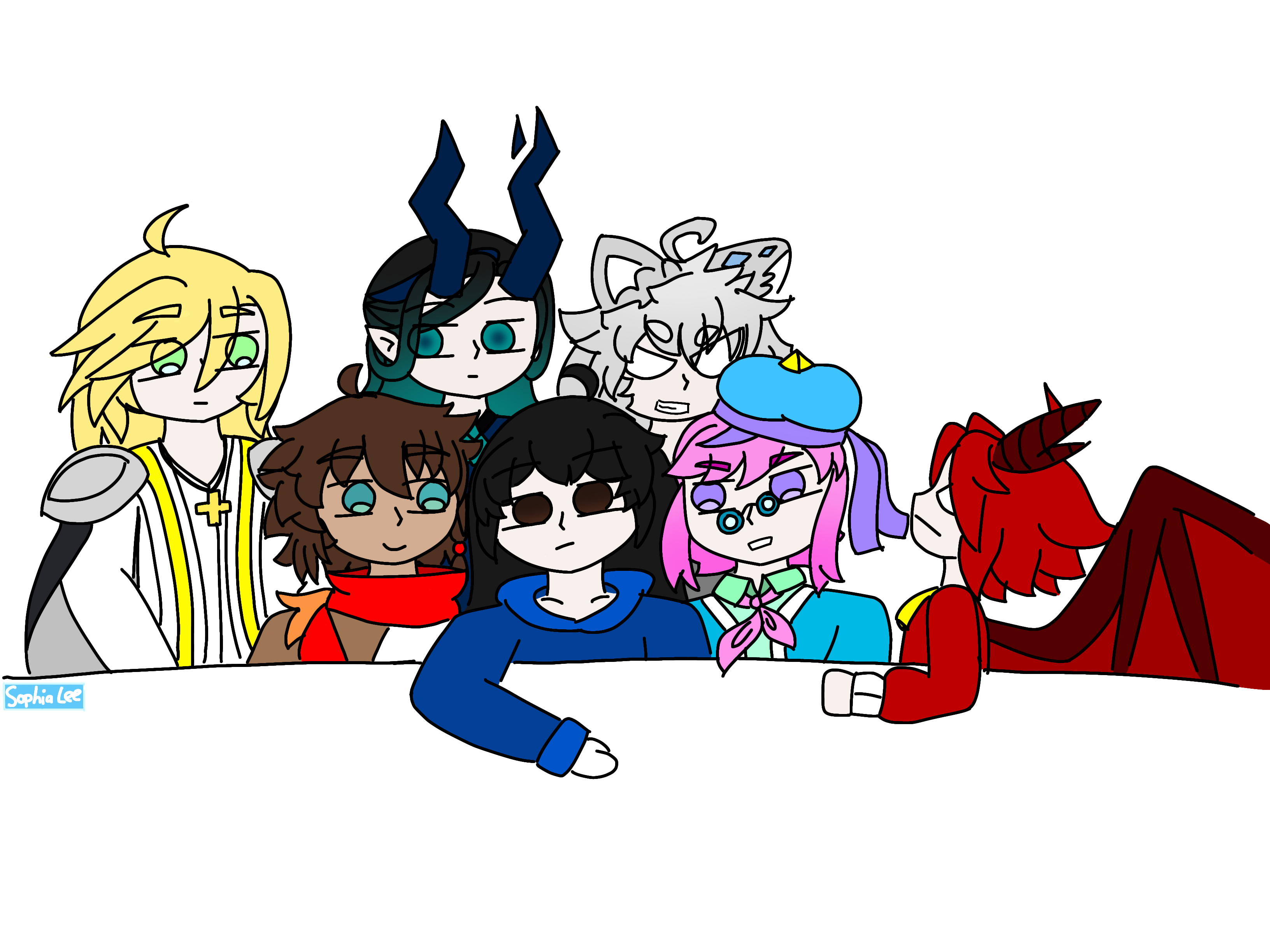 Average day for Alice; Colored - ibisPaint