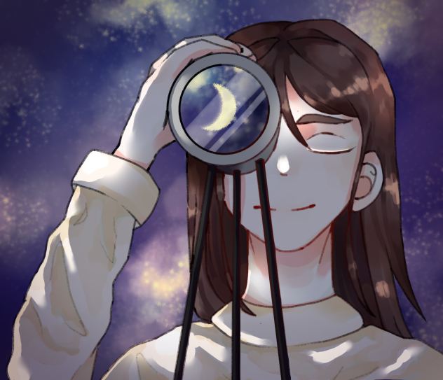 crescent moon - ibisPaint