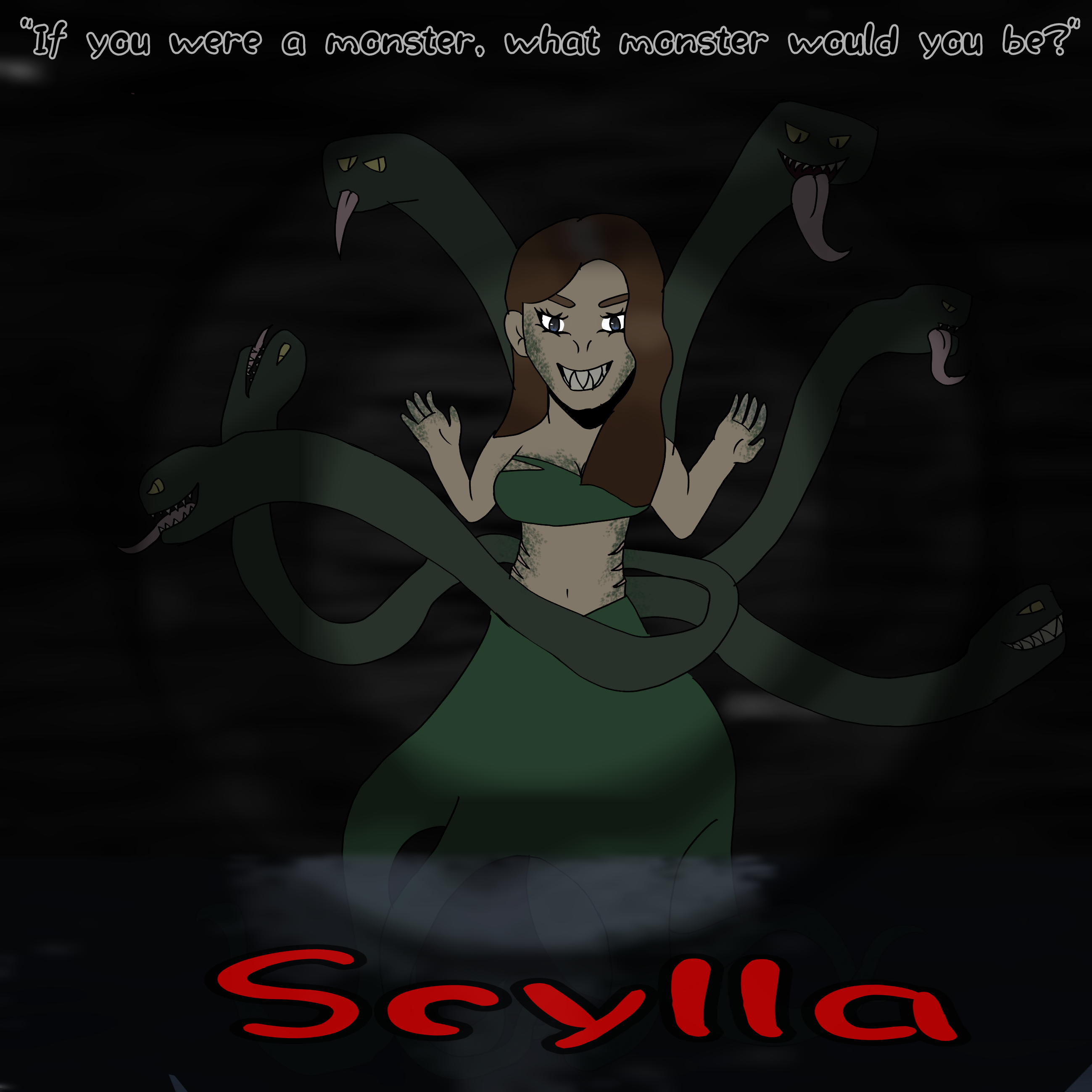 DROWN IN YOUR SORROW AND FEARS - ibisPaint