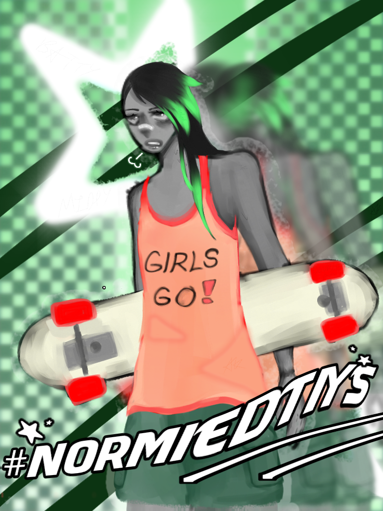 𝑺𝑲𝟖𝑻𝑹 𝑮𝑹𝑹𝑳 - ibisPaint