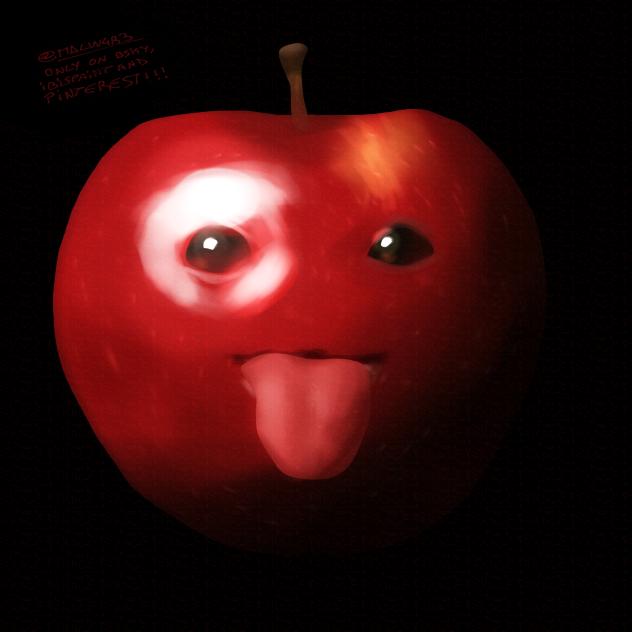freaky apple.. . . . . . (I'm back gng) - ibisPaint