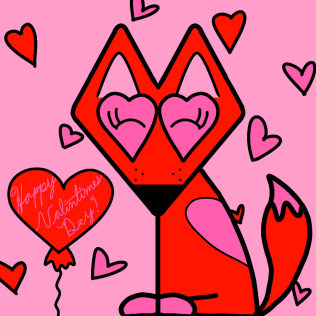 Valentines fox - ibisPaint