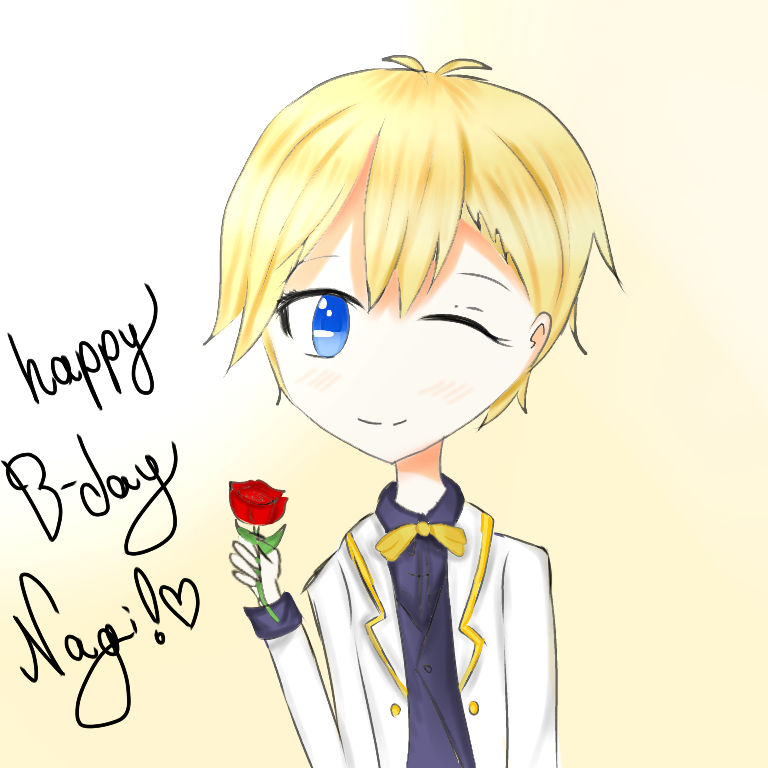 Happy birthday Nagi !♥ idolish7 - ibisPaint