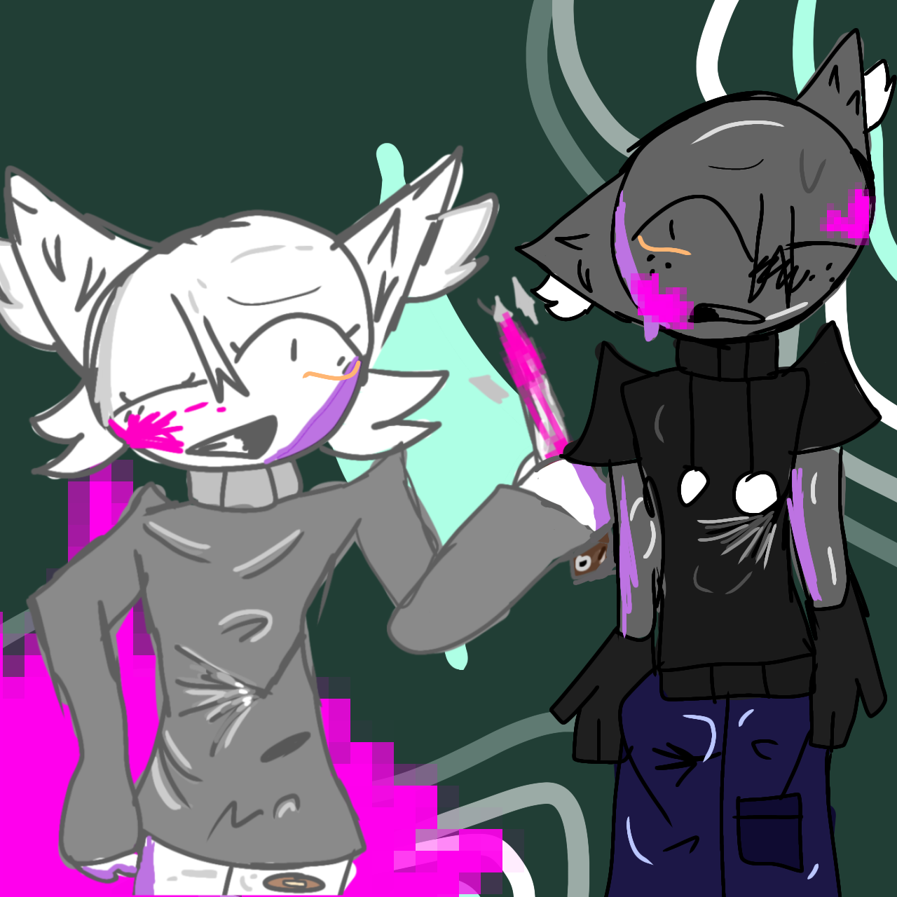 Gray and wenda😋 - ibisPaint