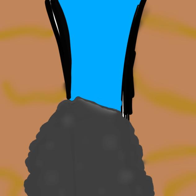 Gingerbrave break the big rock - ibisPaint