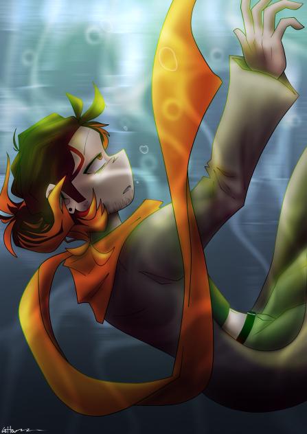 drowning- - ibisPaint