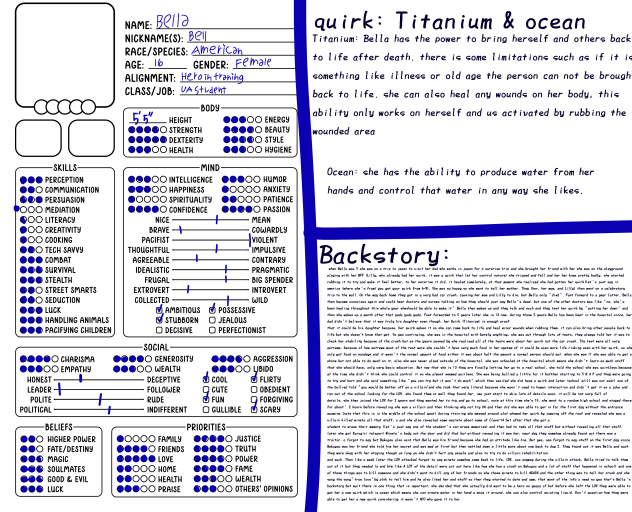 Bella info sheet - ibisPaint