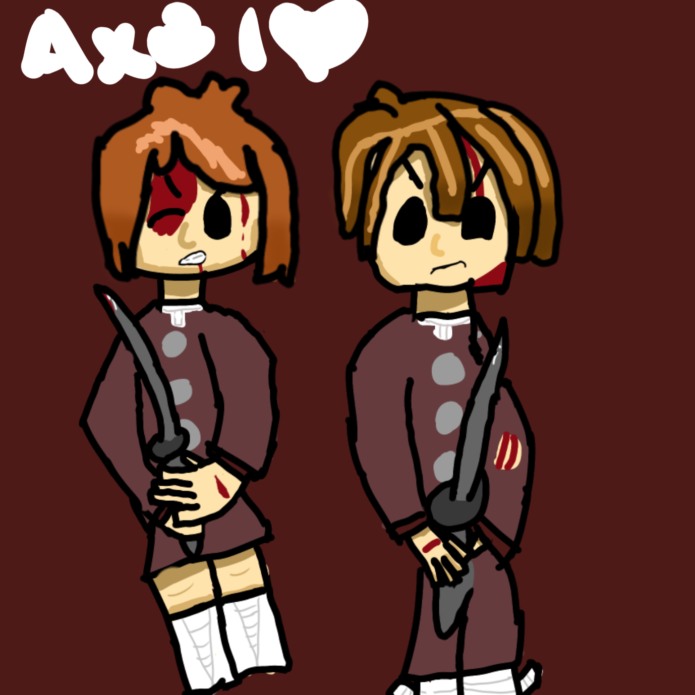 Both bacon slayers - ibisPaint