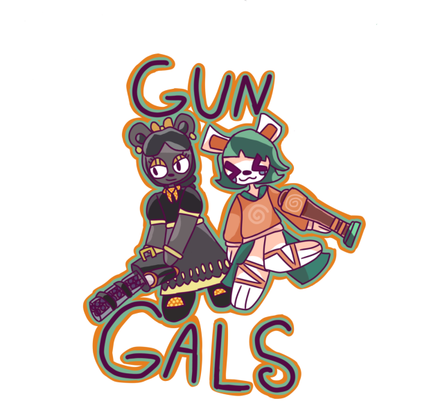 Gun Gals ( Flavor Frenzy ) - ibisPaint