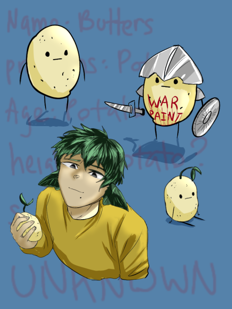 Potato Boy - ibisPaint