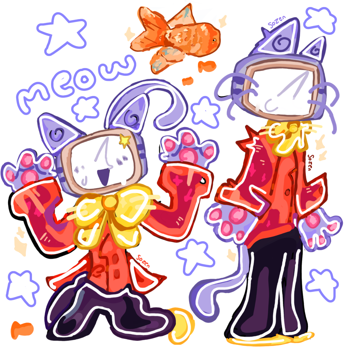 cat tenna 🐾 - ibisPaint