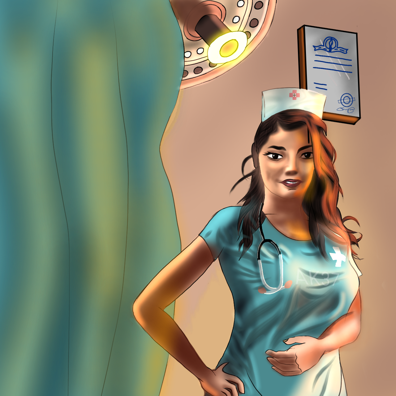 Beautiful Doctor - ibisPaint