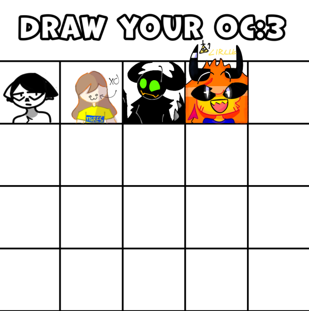 Draw your oc collab - ibisPaint