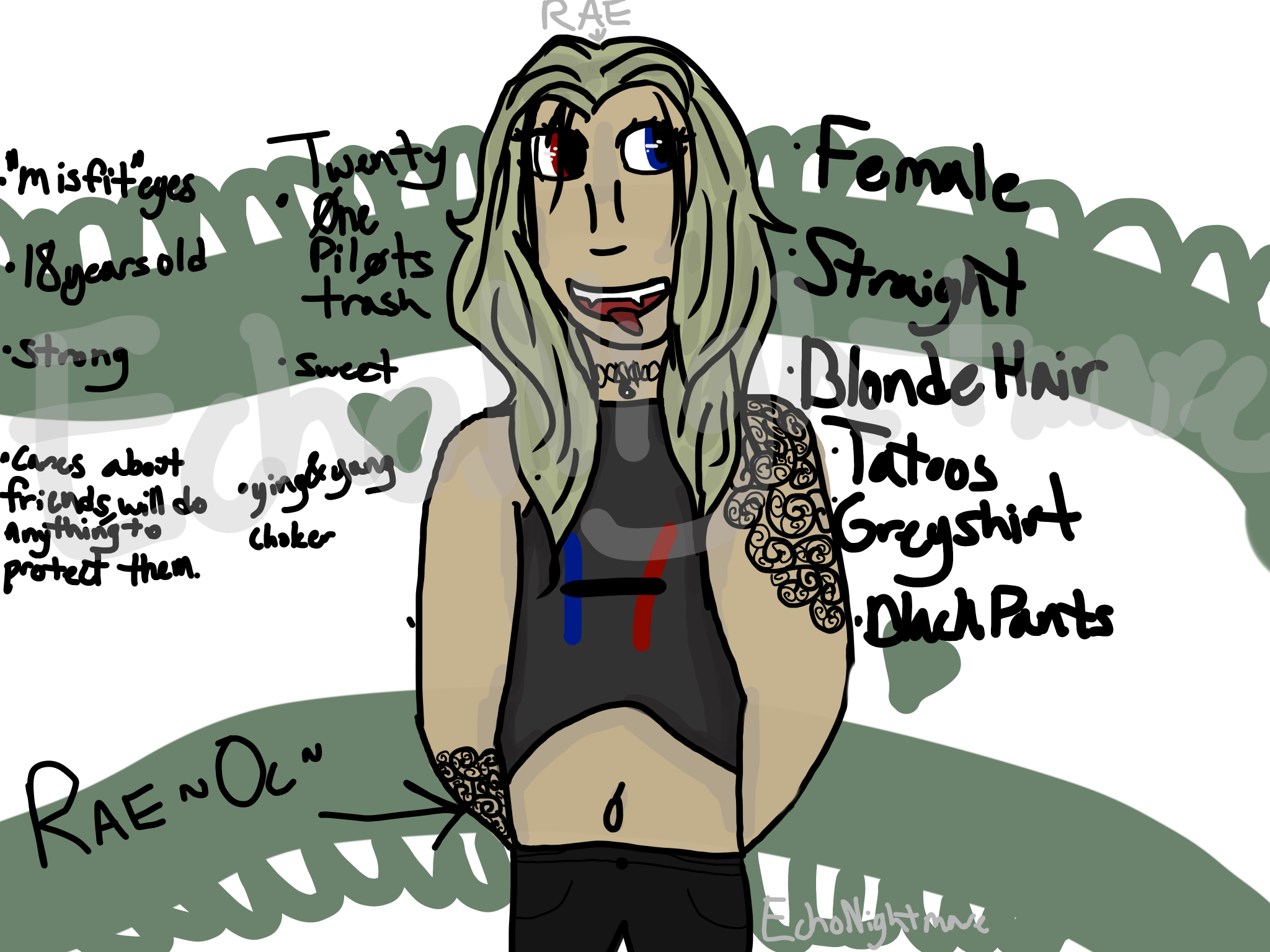 Rae-New OC- - ibisPaint