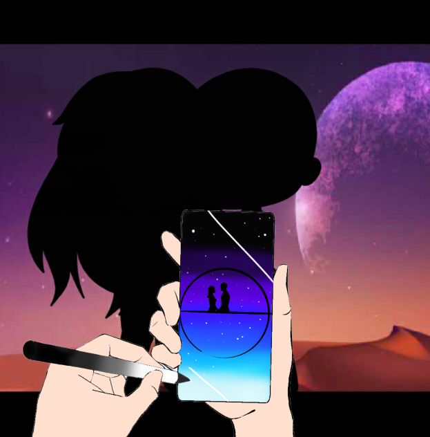 drawing two gacha people - ibisPaint