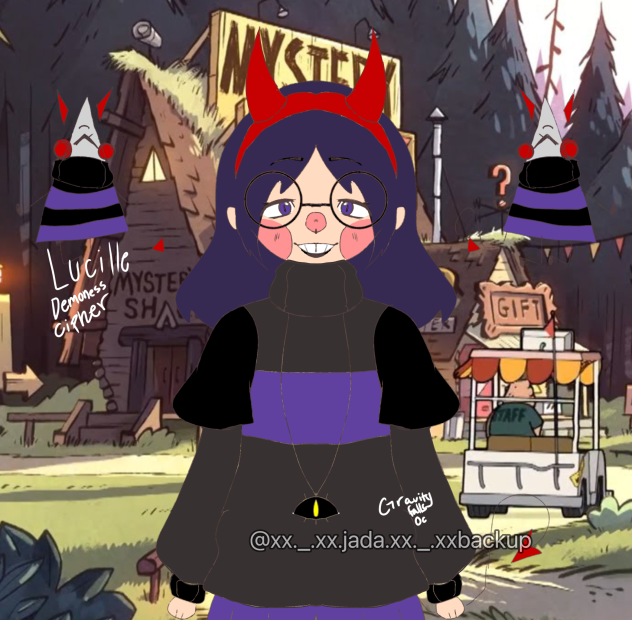 My Gravity falls Oc Lulu - ibisPaint