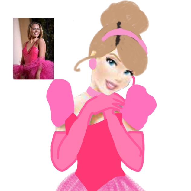 Cinderella as margot robbie - ibisPaint