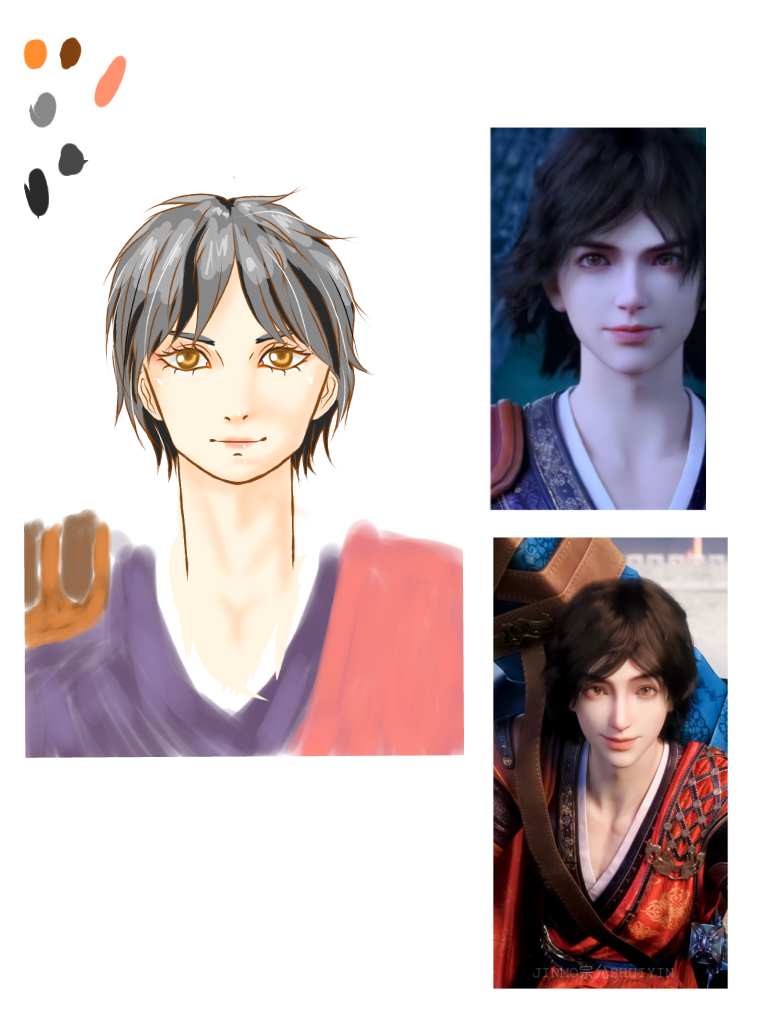 lei wujie fanart shao nian ge xing😭 - ibisPaint