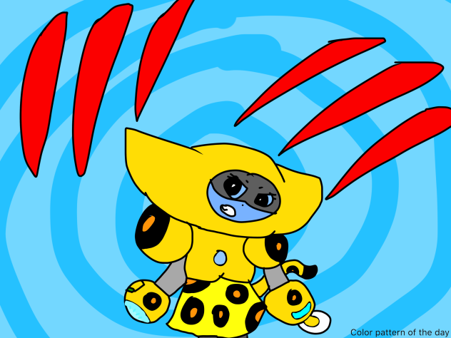 Cheesy the princess cheetah - ibisPaint