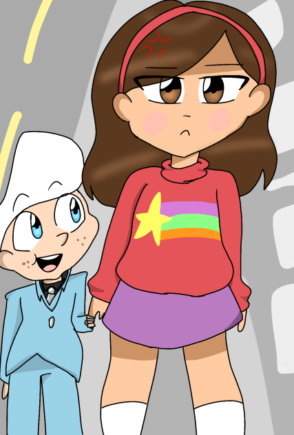 Gideon stop bothering mabel - ibisPaint