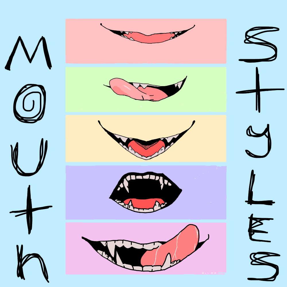 mouth styles - ibisPaint