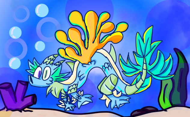 Water Dragon - ibisPaint