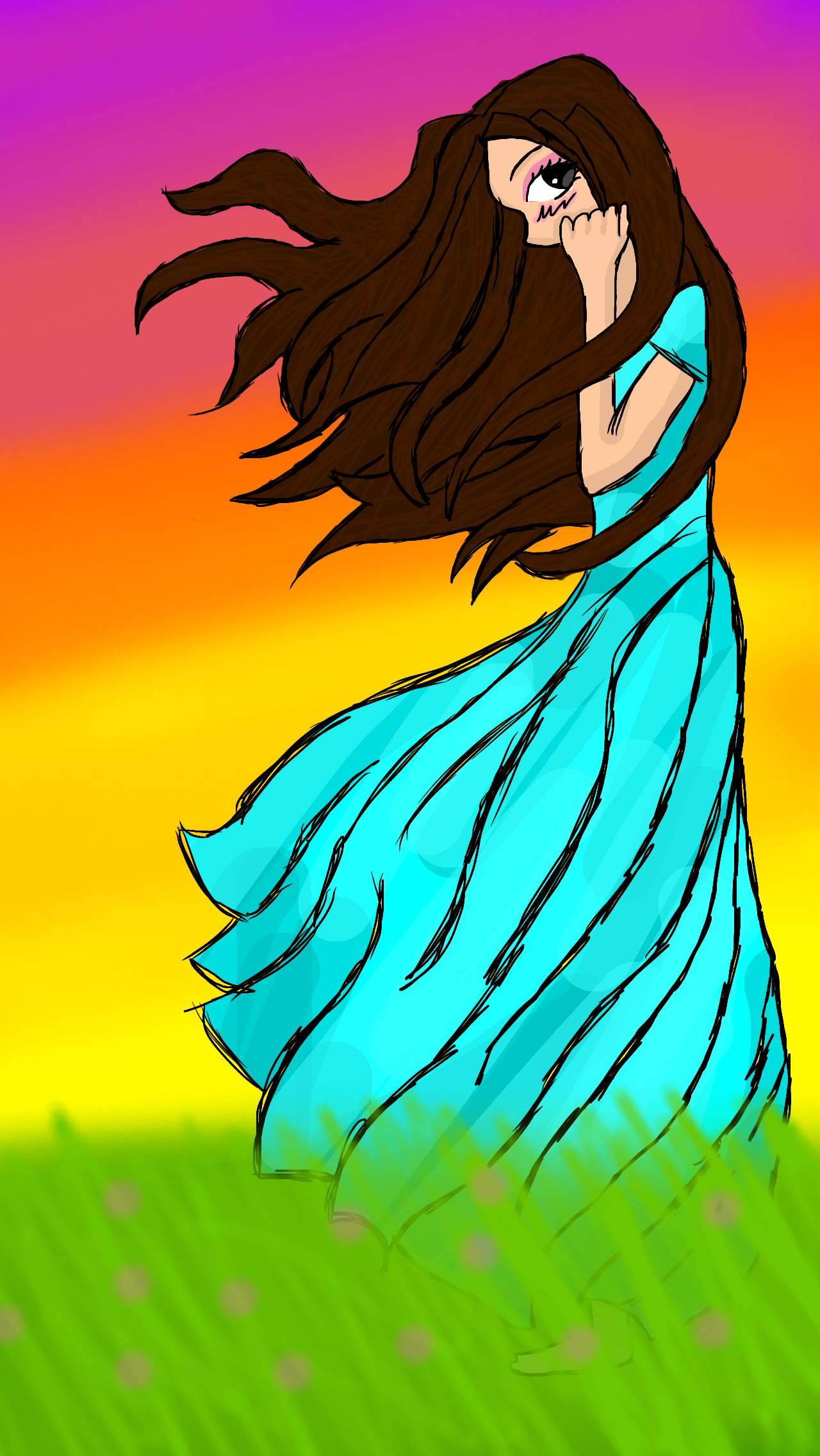 Summer Meadow - ibisPaint