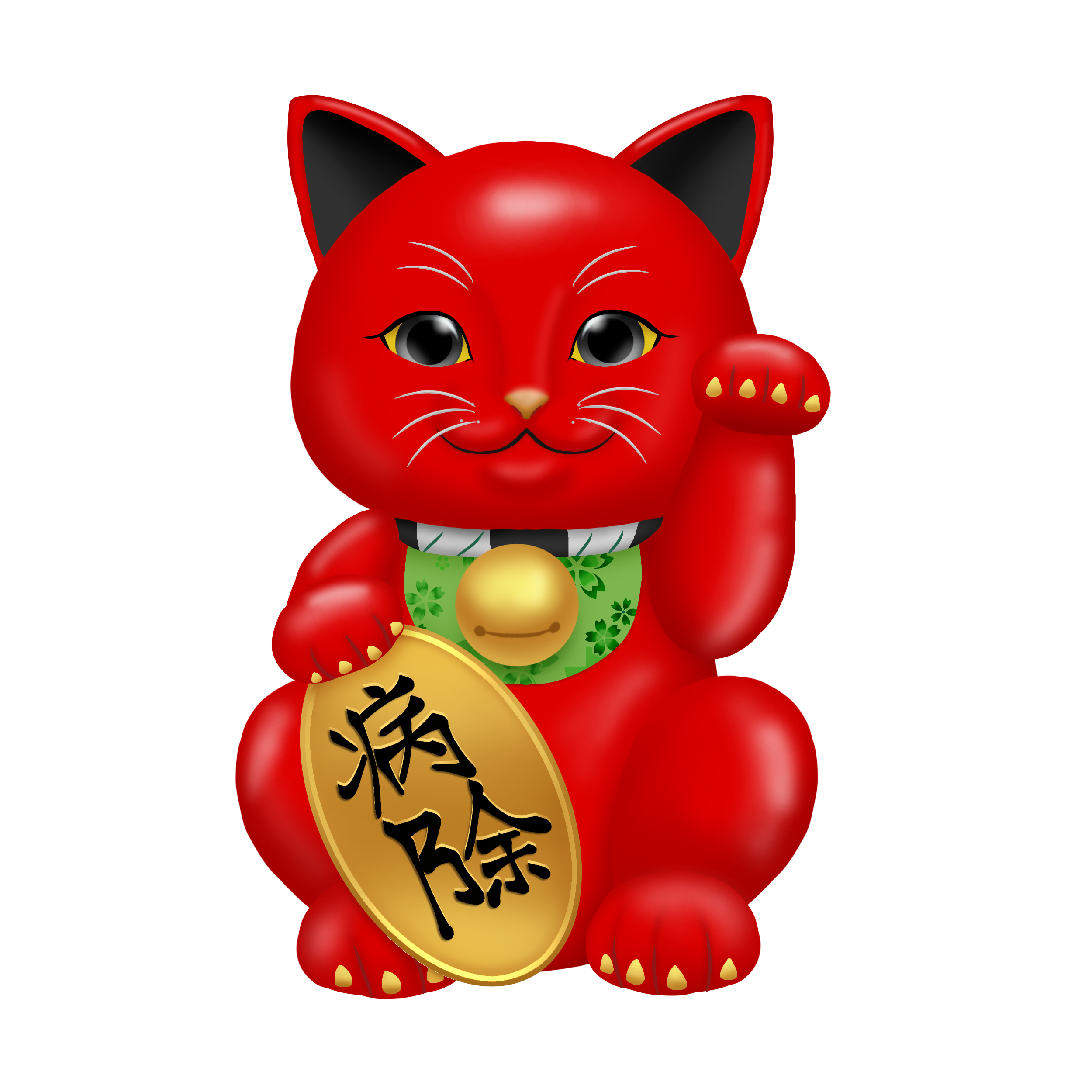 Red Manekineko 招き猫-Lucky cat - ibisPaint