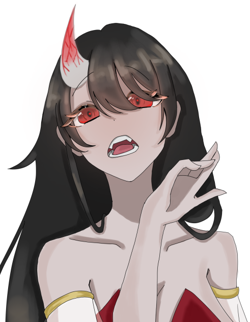 Demon girl - ibisPaint