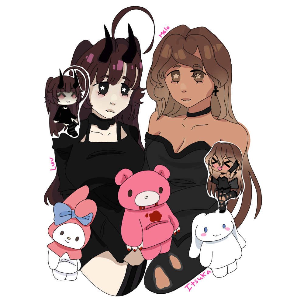 Me and bsf’s ocs - ibisPaint