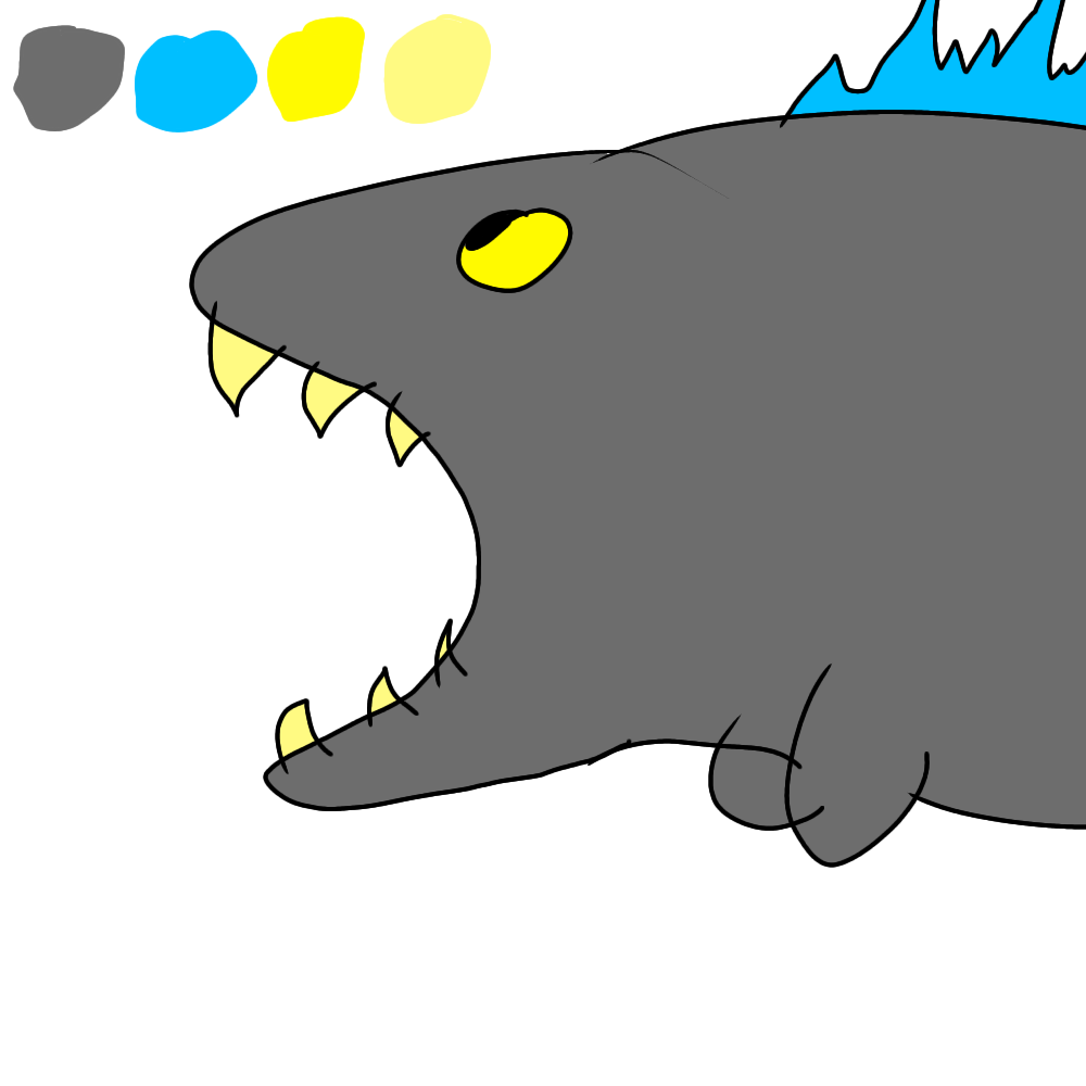 Bloopzilla - ibisPaint