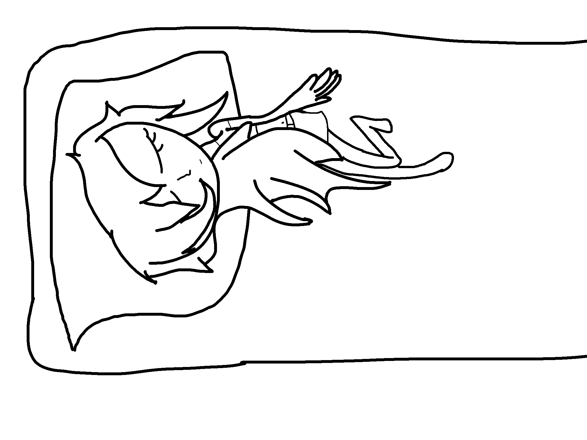 girl In bed - ibisPaint