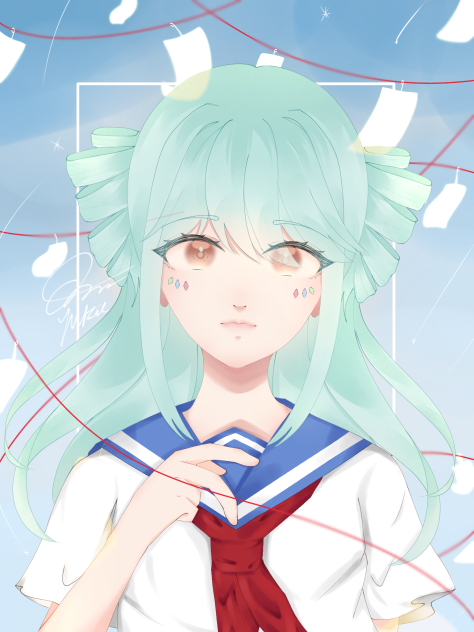 Falling stars - ibisPaint