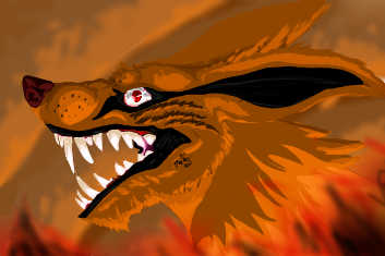 Burn him up -kurama- {gift} - ibisPaint