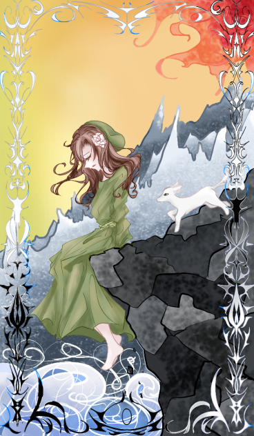 타로 카드 합작 0. Fool 바보 - ibisPaint