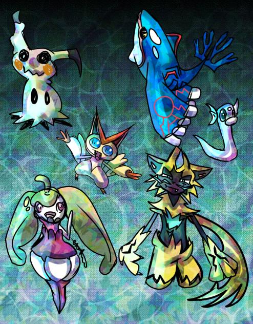 Derpy ahh pokemon doodles - ibisPaint