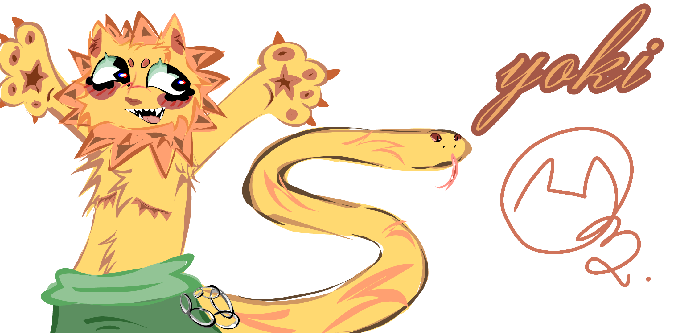 yoki oc ^^🌞🐍😺 - ibisPaint