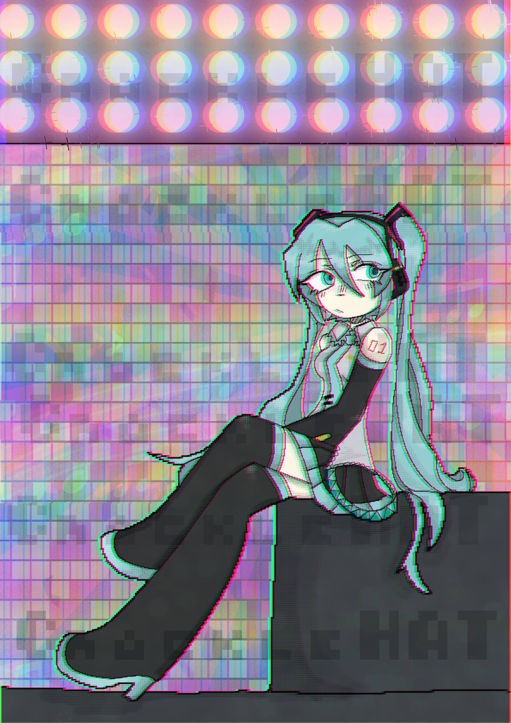 Miku doodle - ibisPaint