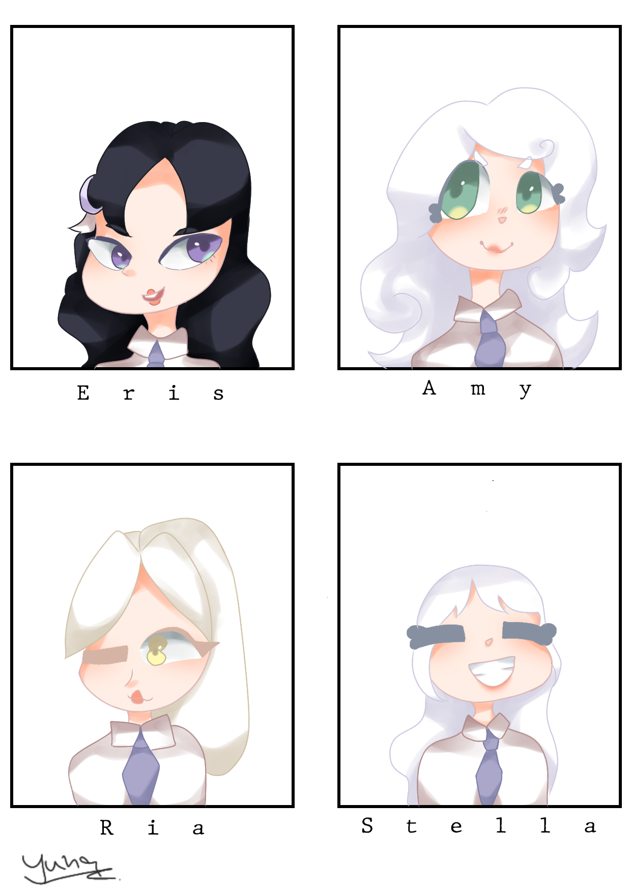 Collab with @Yuna Gabrielle Pabilonia - ibisPaint