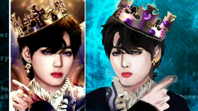v Kim tae - ibisPaint