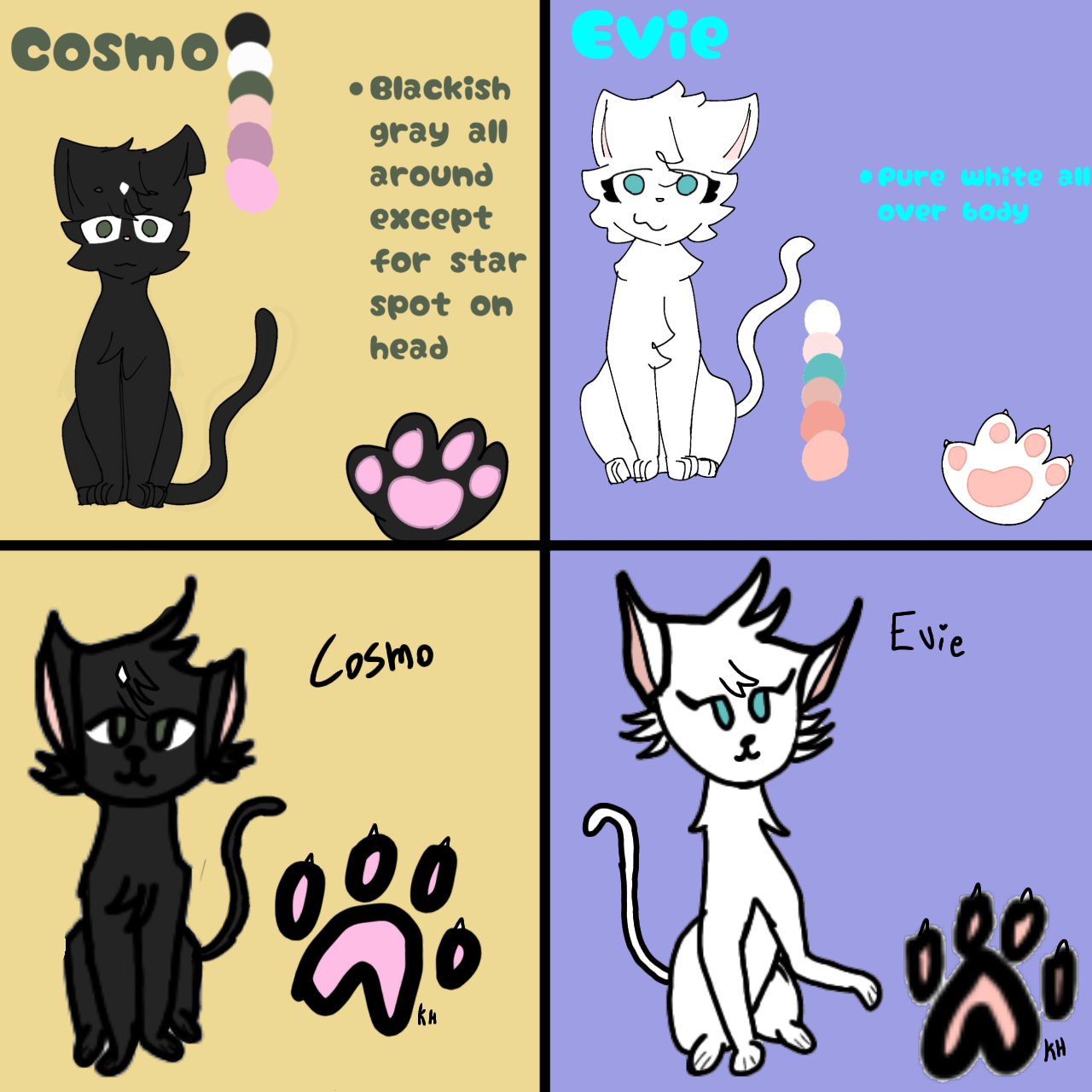 Cosmo and Evie - ibisPaint