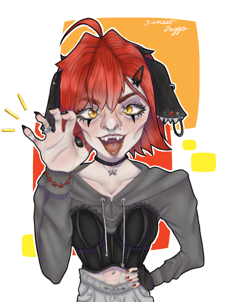 I tried some stuff - ibisPaint