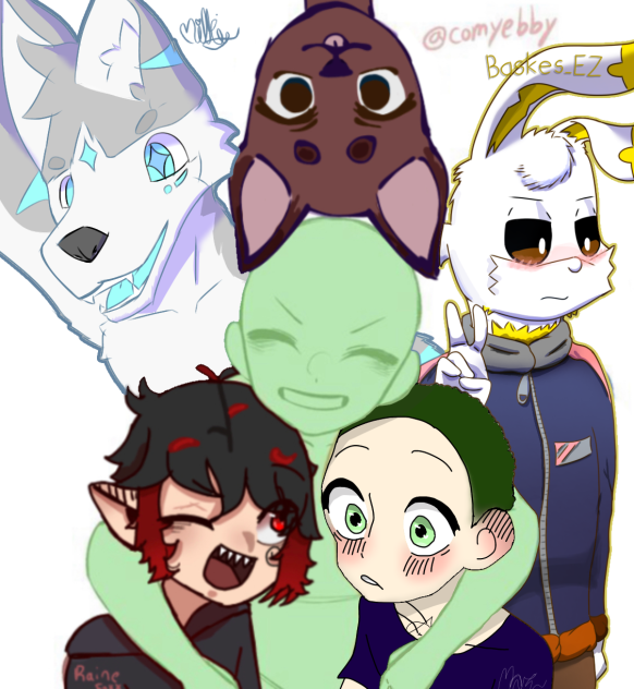 Friends collab - ibisPaint