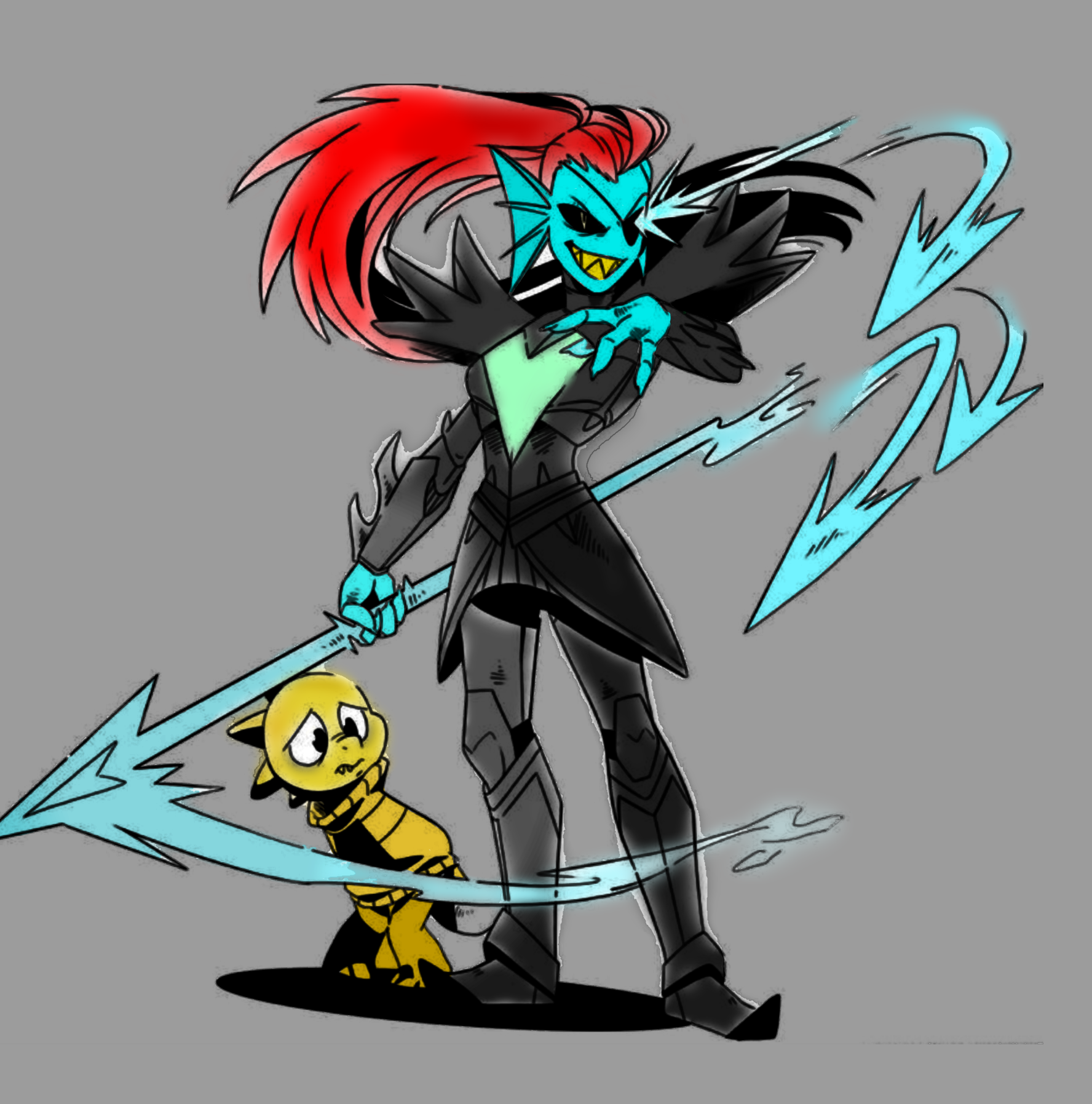 Undertale Undyne the undying - ibisPaint